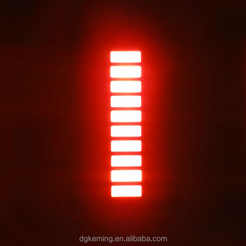 Led Bar Rgb 10 Segment Display 3 Triple Colors Led Sign - Buy Led Bar Rgb,10 Bar Triple Colors ...