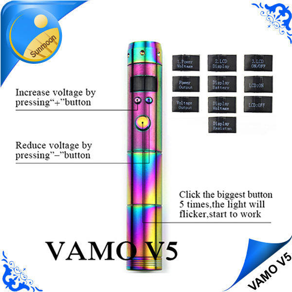 2014 vamo vaporizer review vamo v5 kits top rated vape mods single vamo v5 full sets,China ...