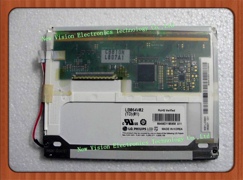 LB064V02(A1) - 6.4 Inch TFT LCD Panel for LG, Rohs Compliant