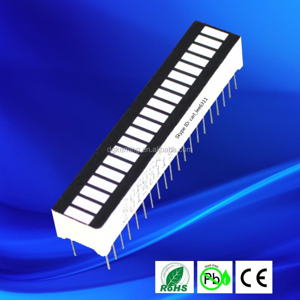20 segment 3 colors led bar graph array displays