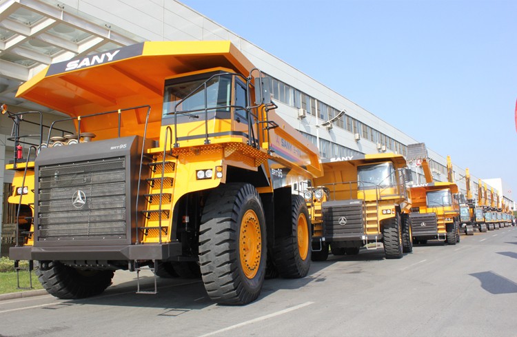 SANY SRT95C 95ton Rigid Mining Dump Truck - First-Class Design