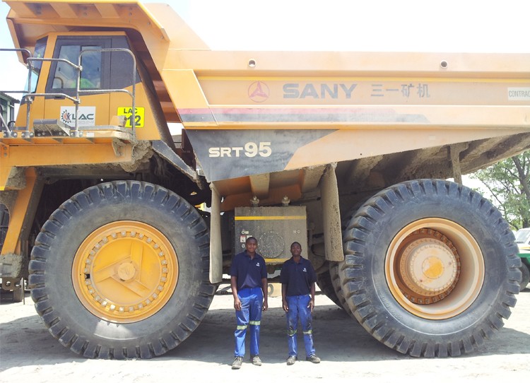 SANY SRT95C 95ton Rigid Mining Dump Truck - First-Class Design