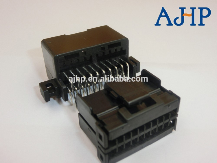 20 Pin PBT GF30 Electrical Connector for Cars - Reliable & Sealed