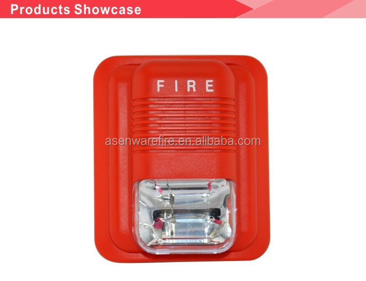 Fire Alarm Sounder With Flasher Conventional Horn With Flash And Sound - Buy Horn With Flash And ...